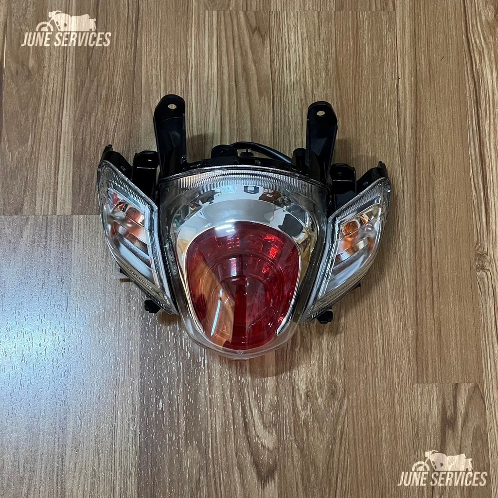 Scoopy i (2017) Tail Lamp + Rear Signal 1 Pair With Bulb Cap | Shopee ...