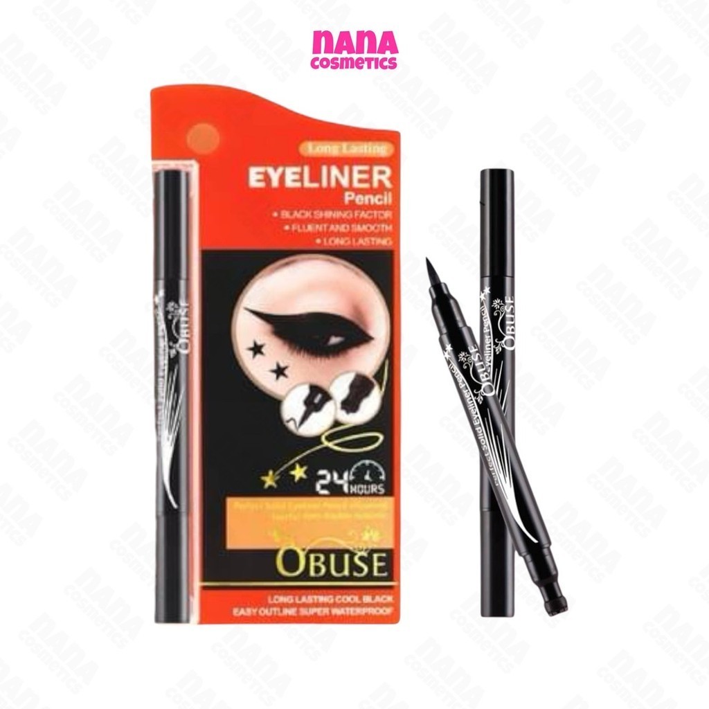OB-1199 Obuse Star Stamp Wonder Magic Tattoo Eyeliner Pump | Shopee ...