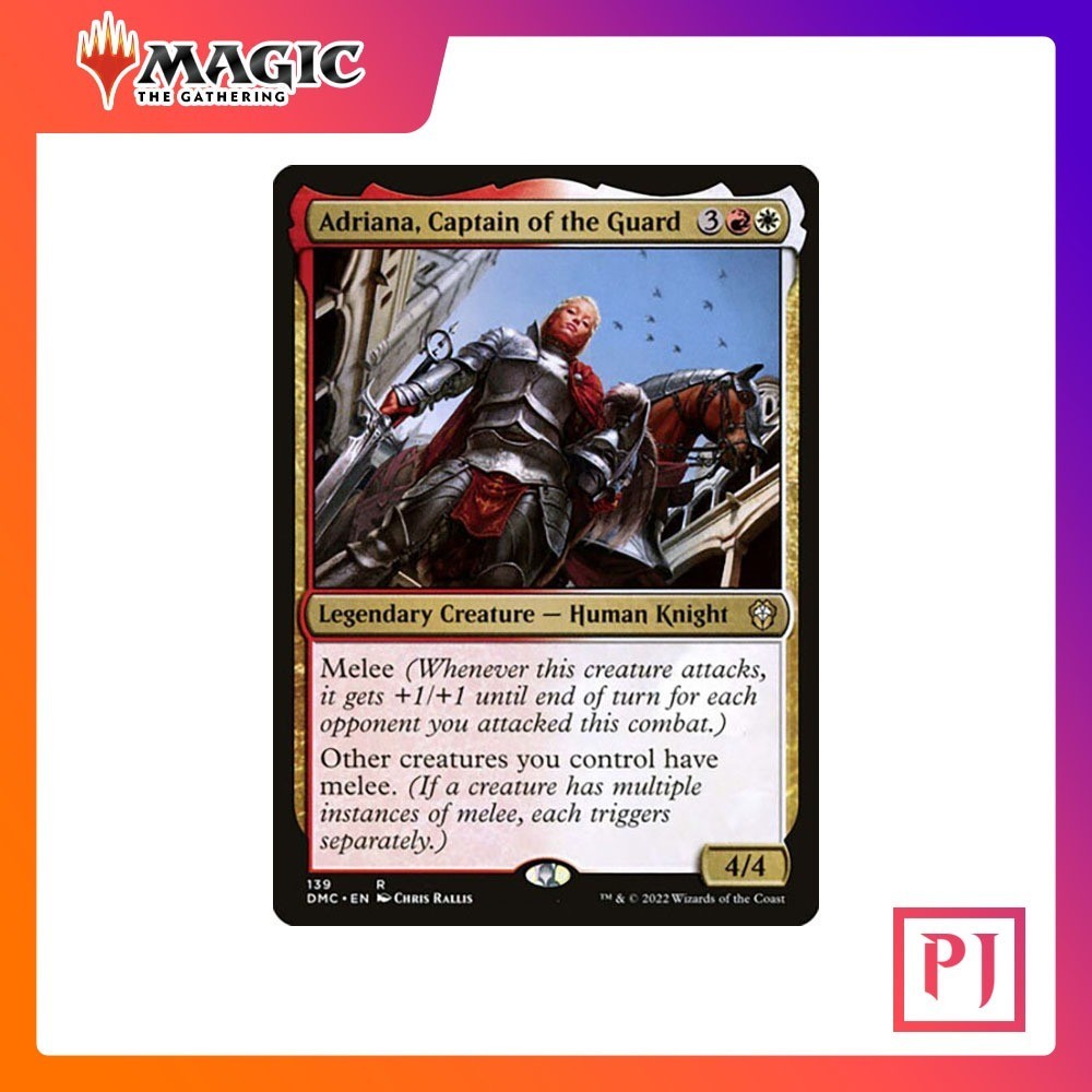 [MTG] Adriana Captain of the Guard [DMC] [MULTI] [RARE] [NORMAL] [ENG ...