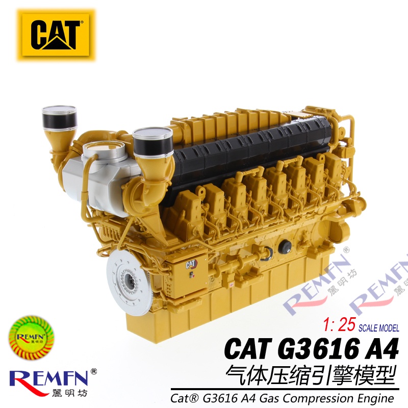 Dm 1: 25 CAT Carterpillar G3616 A4 Gas Compression Engine Alloy Model ...