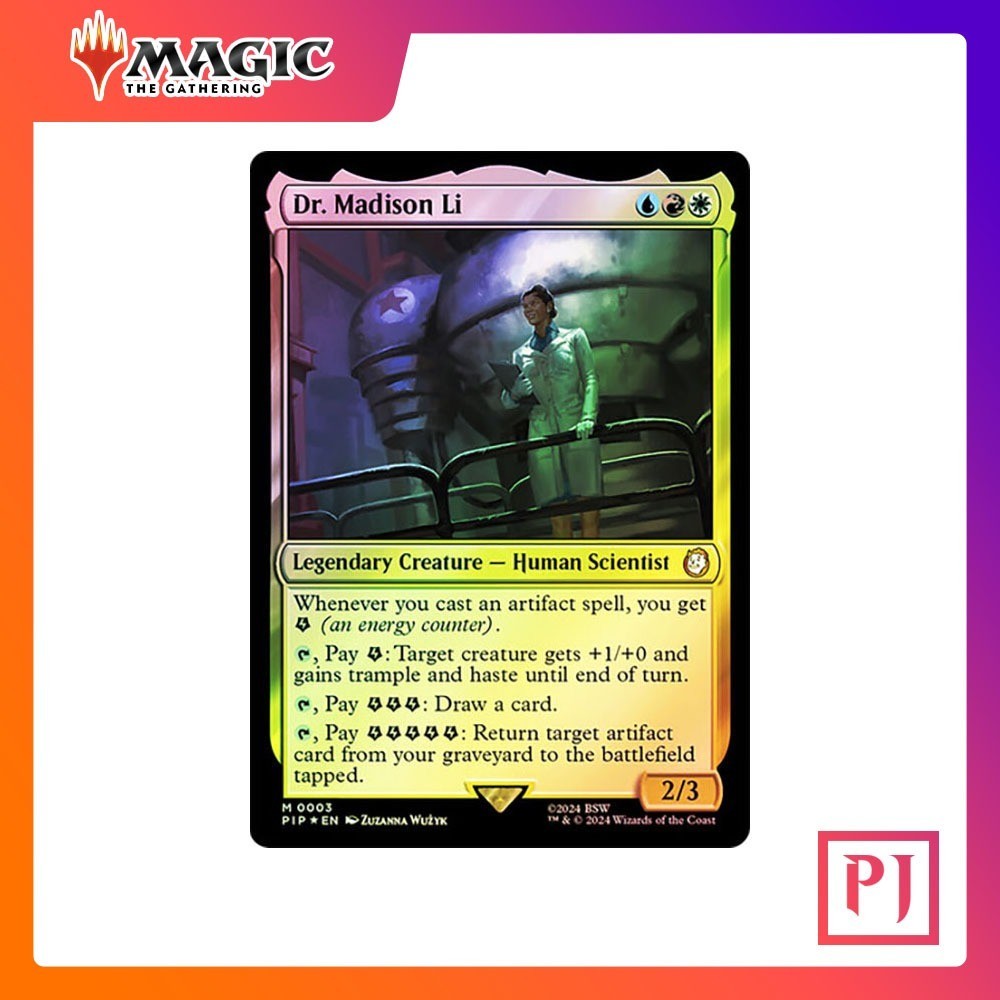 [MTG] Dr. Madison Li-Fallout Commander [PIP] [MULTI] [MYTHIC] [FOIL ...