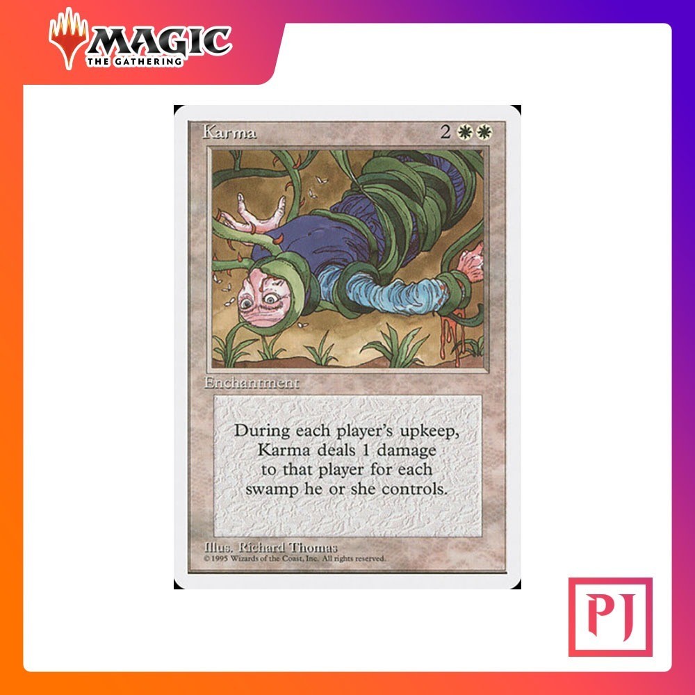 [MTG] Karma [4TH] [WHITE] [COMMON] [NORMAL] [ENG] (Magic Card/Magic the ...