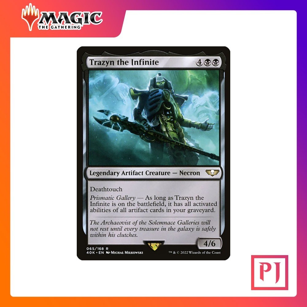 [MTG] Trazyn the Infinite-Warhammer 40 000 [40K] [BLACK] [RARE] [NORMAL ...