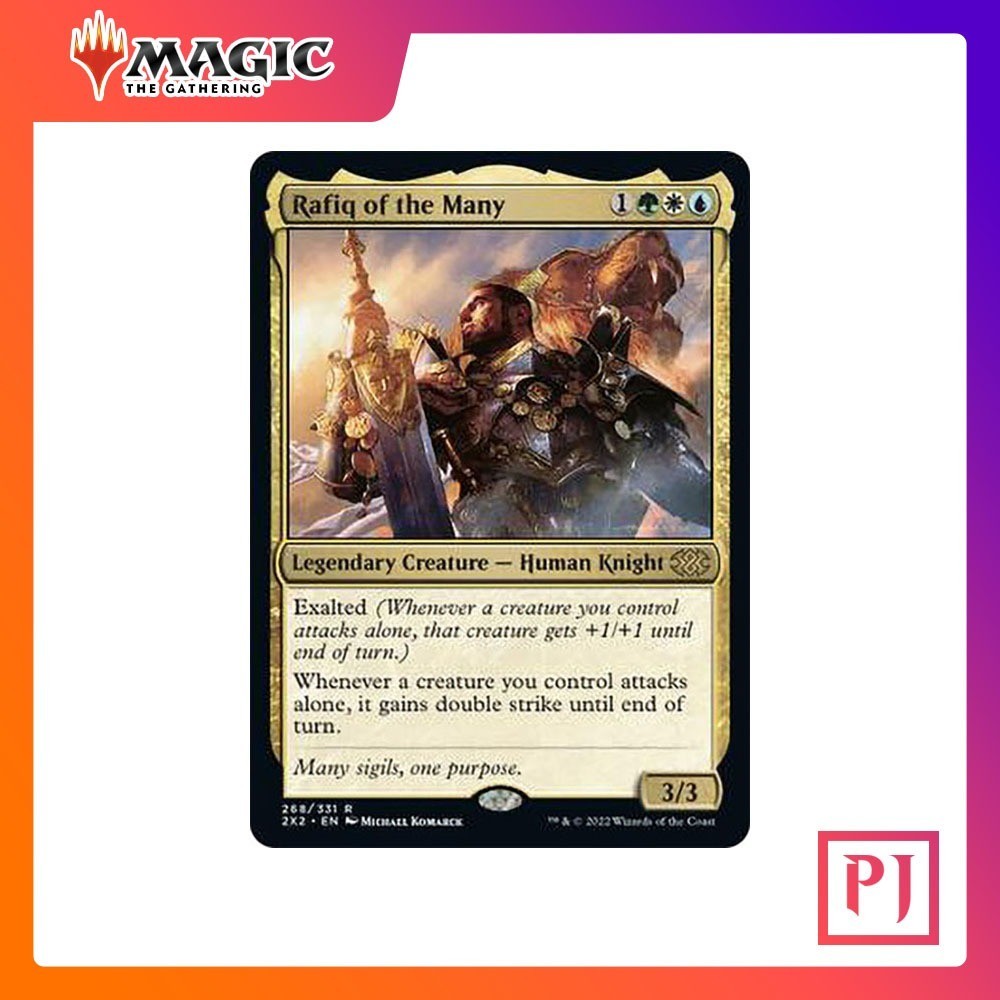 [MTG] Rafiq of the Many [2X2] [MULTI] [RARE] [NORMAL] [ENG] (Magic Card ...