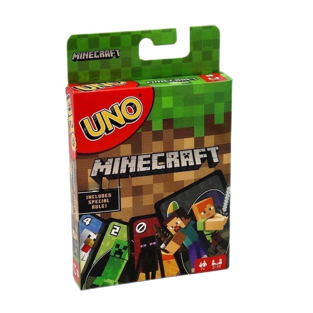 Uno Solitaire minecraft minecraft UNO Card Cube Creeper Magic Card Game ...