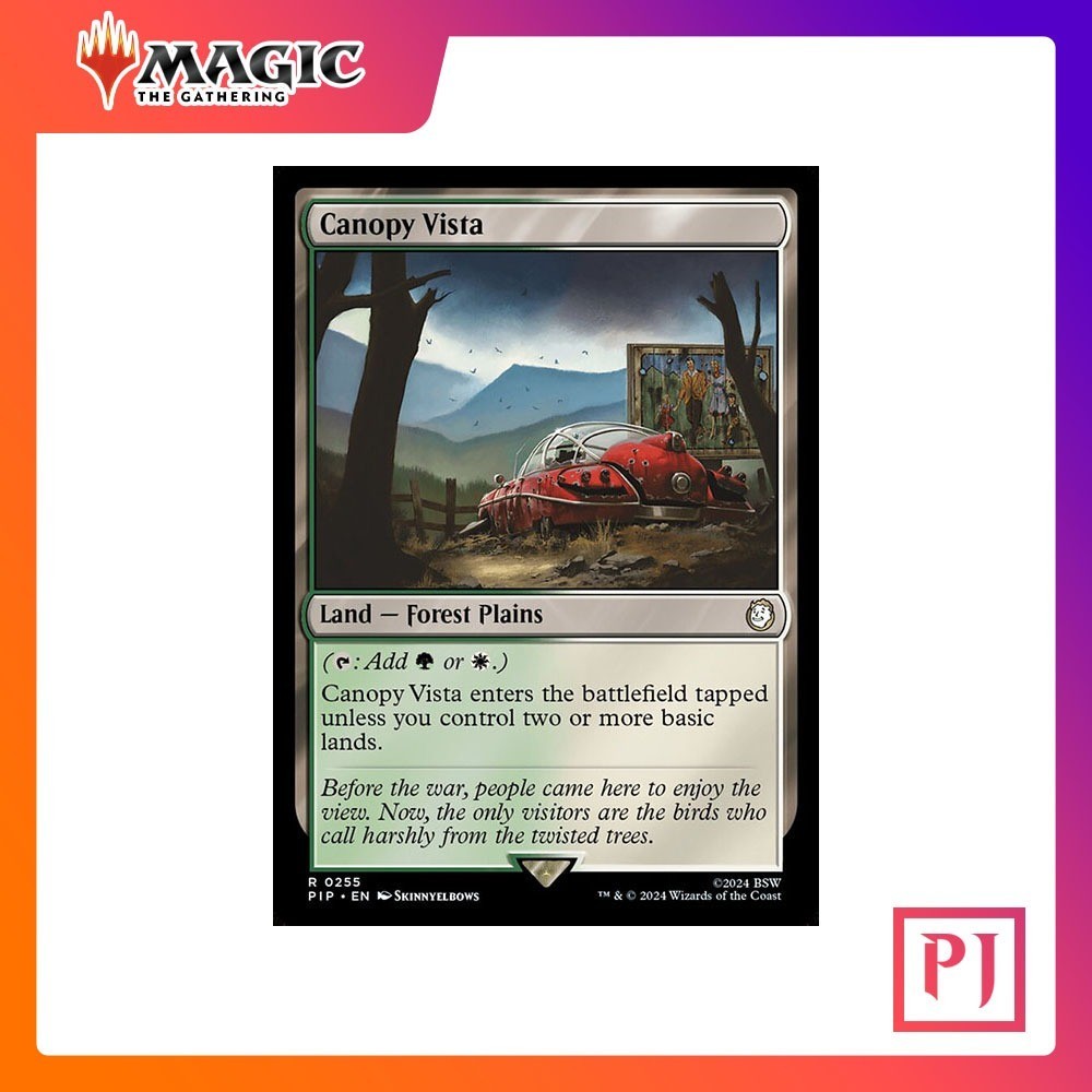 [MTG] Canopy Vista-Fallout Commander [PIP] [LAND] [RARE] [NORMAL] [ENG ...