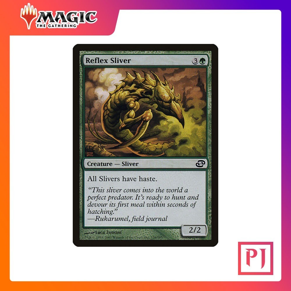 [MTG] Reflex Sliver [PLC] [GREEN] [COMMON] [NORMAL] [ENG] (Magic Card ...