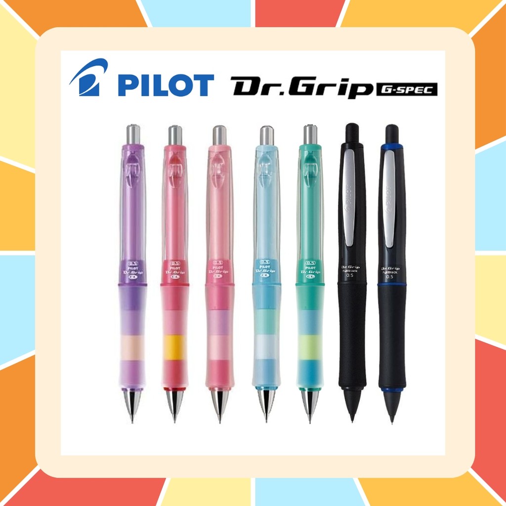 Dr.Grip Mechanical Pencil For Shaking The Lead Soft Rubber Handle Use ...