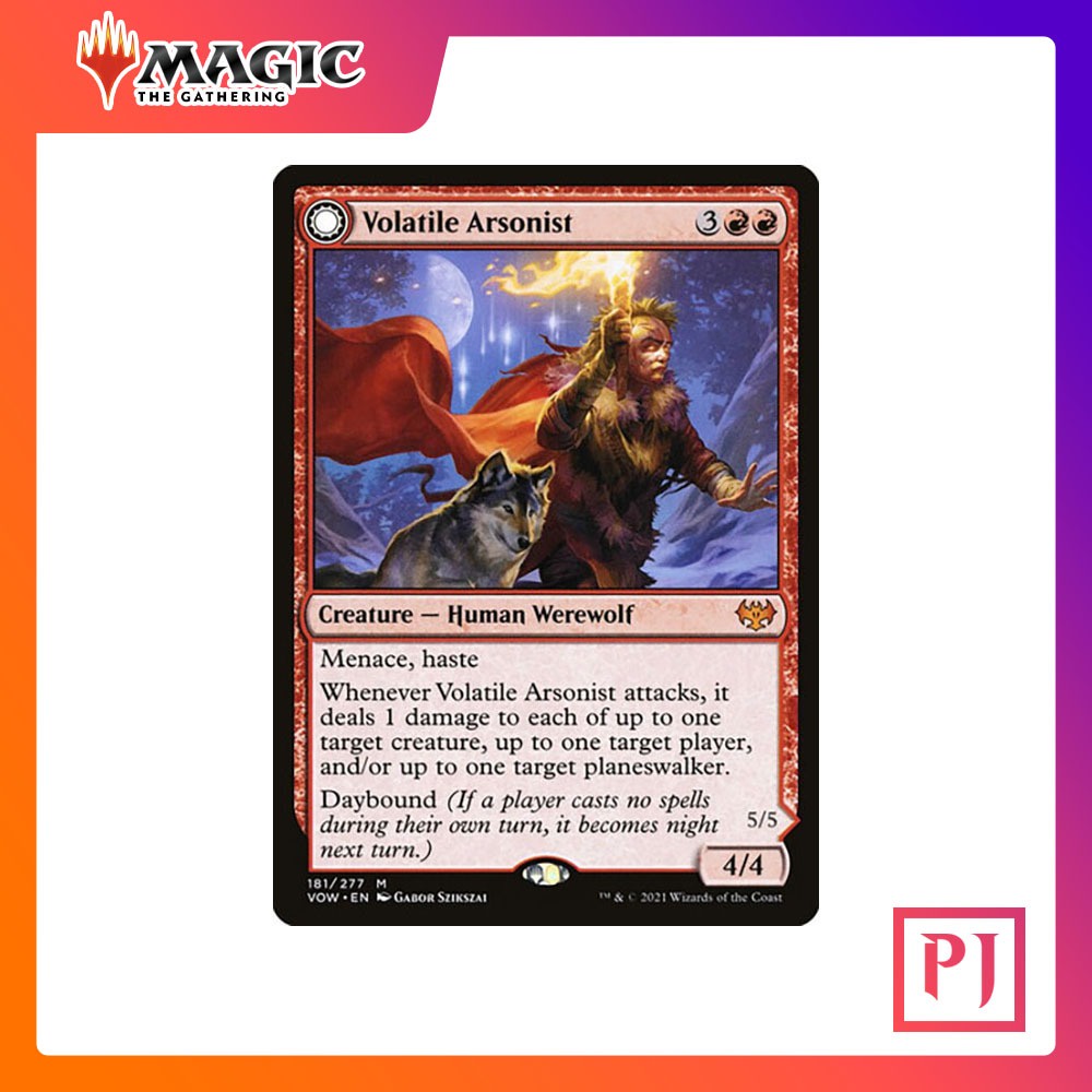 [MTG] Volatile Arsonist [VOW] [RED] [MYTHIC] [NORMAL] [ENG] (Magic Card ...