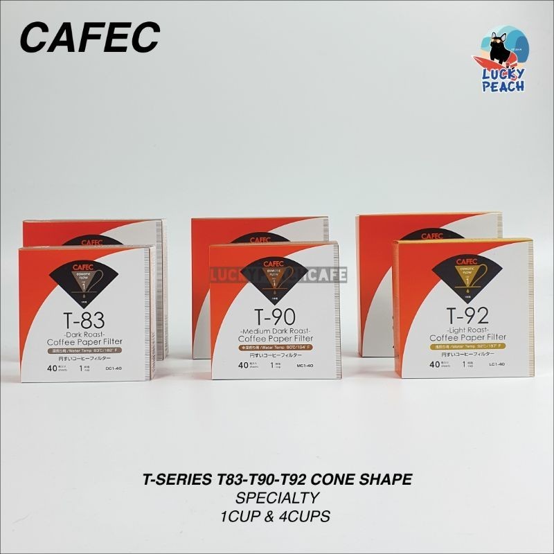 CAFEC Specialty Paper Filter T-Series Cone Shape Made In Japan | Shopee ...