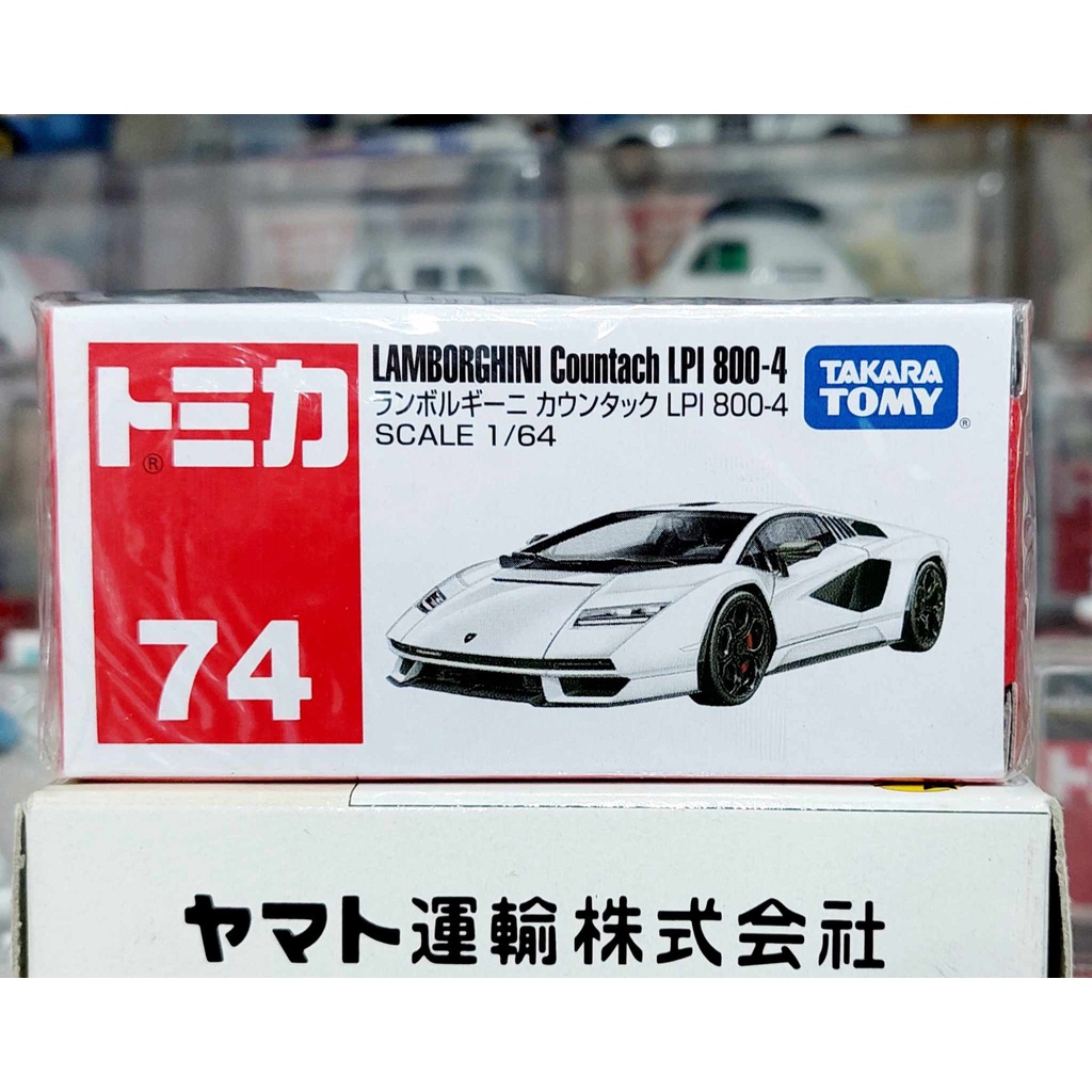 CL2 Small Car Model Tomica Takara Tomy No.74 Lambor Countach LPI800-4 1 ...