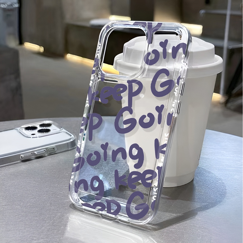 Trasnparent Aesthetic Space Case for iphone 15 pro max 11 14 13 12 7 8 ...