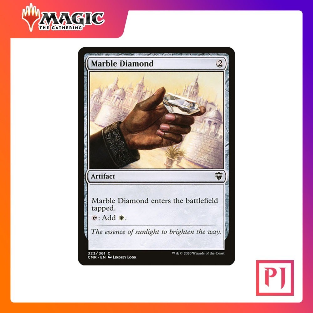 [MTG] Marble Diamond [CMR] [ARTIFACT] [COMMON] [NORMAL] [ENG] (Magic ...