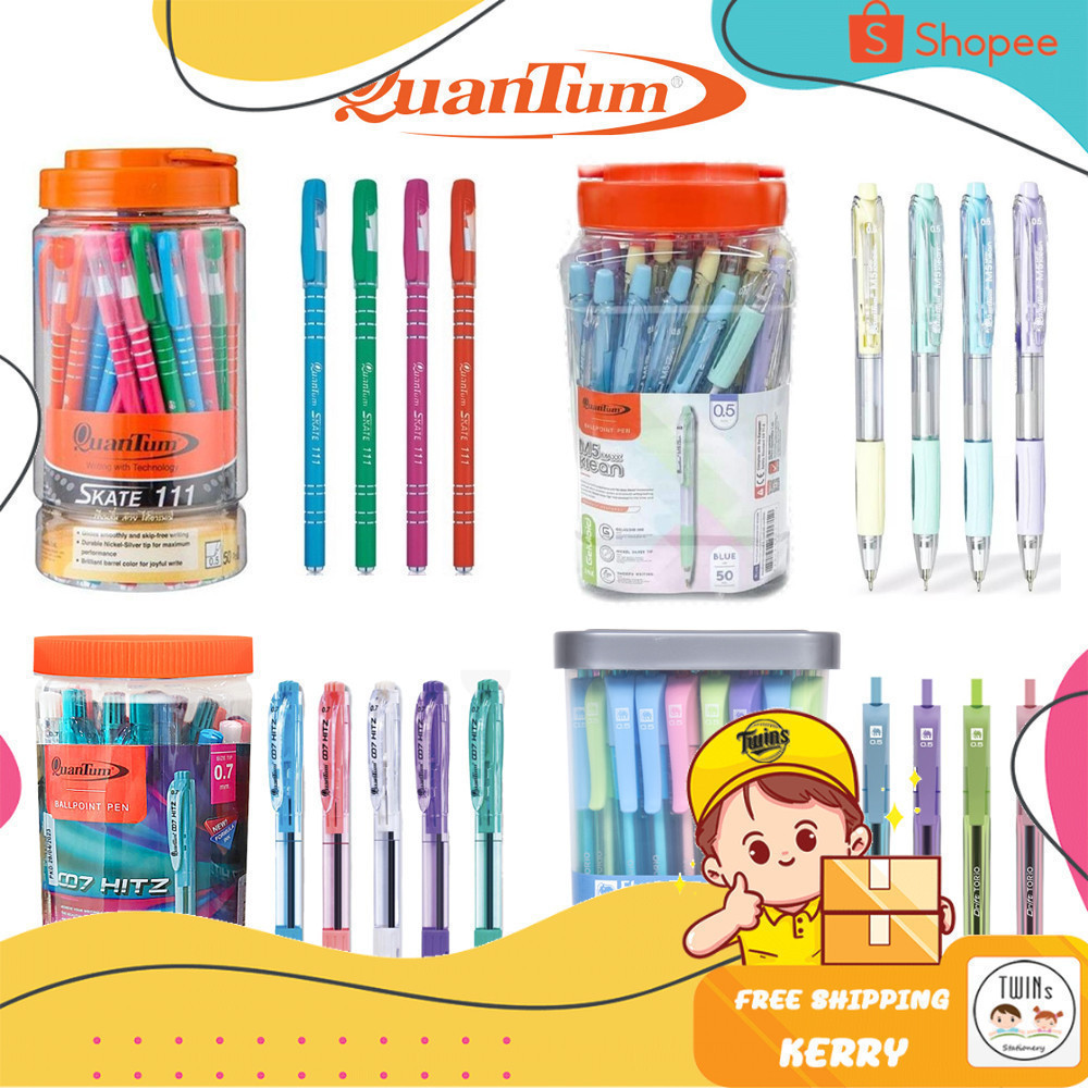 Quantum Ballpoint Pen 50 Handle Per Cylinder SKATE 111/M5 MAXX Kiean ...