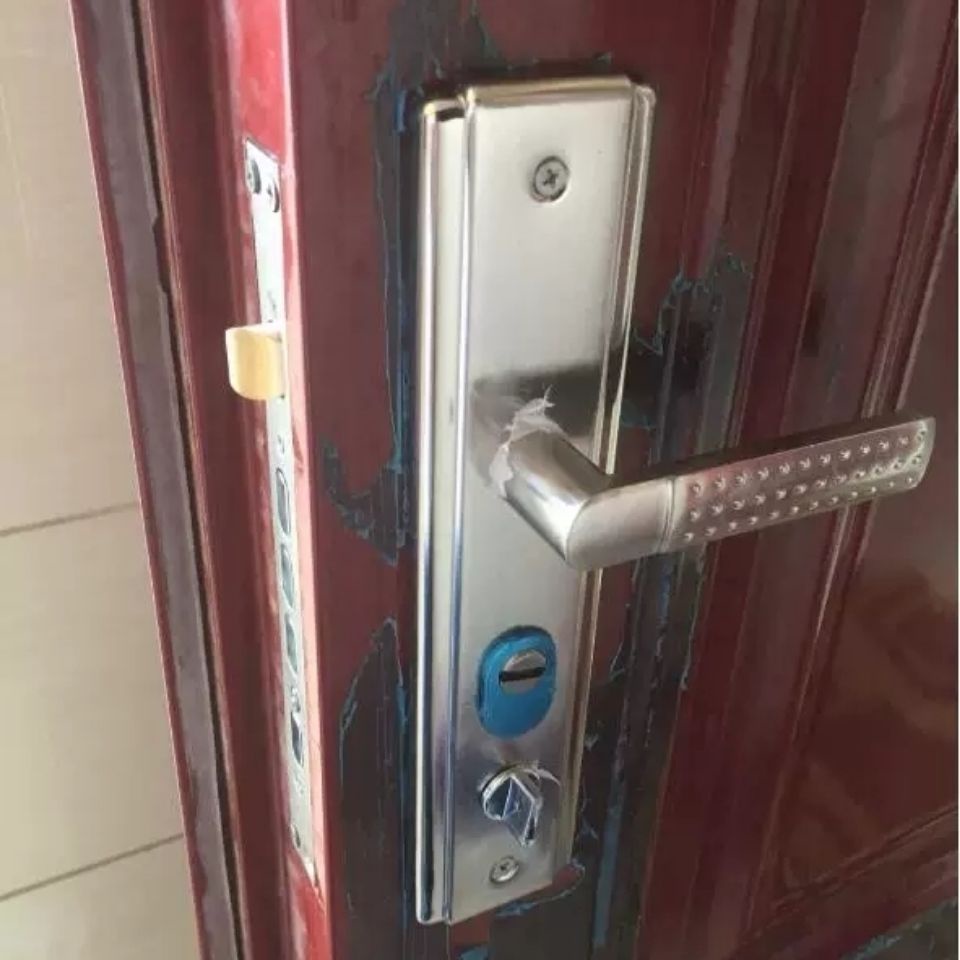 Anti-theft Door Lock Set Household Door Lock All Copper Lock Core Lock ...
