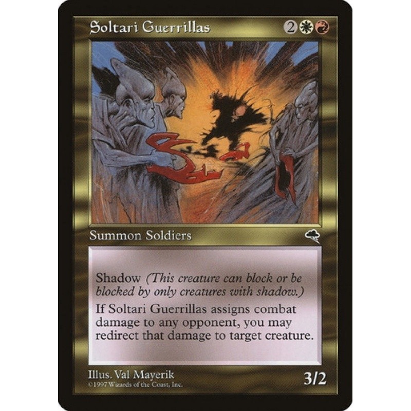 [MTG] Soltari Guerrillas [TE] [MULTI] [RARE] [NORMAL] [ENG] (Magic Card ...