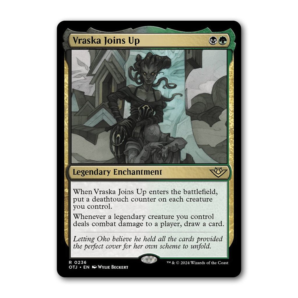 [MTG] Vraska Joins Up [OTJ] [Multi] [Rare] [Normal] [ENG] [2024] (Magic ...
