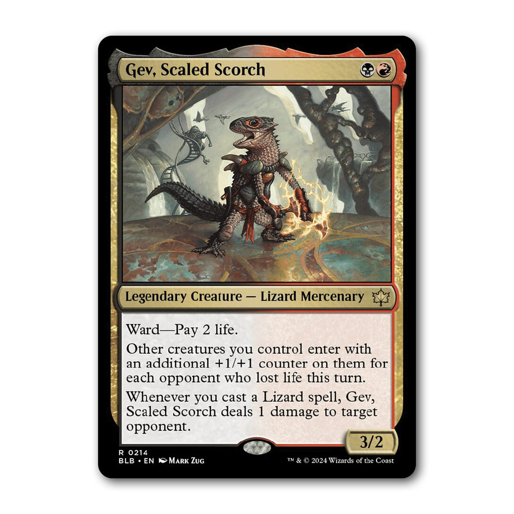 [MTG] Gev Scaled Scorch [BLB] [Multi] [Rare] [Normal] [ENG] [2024 ...