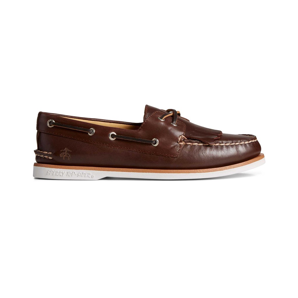 Sperry Model A/O 2-Eye Kiltie Brooks Men's Leather Casual Shoes Classic ...