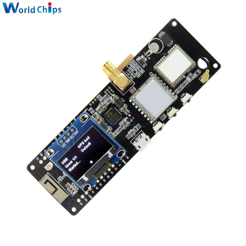 ESP32 WiFi Bluetooth Module LoRa GPS NEO-6M SMA With 0.96 Inch OLED ...