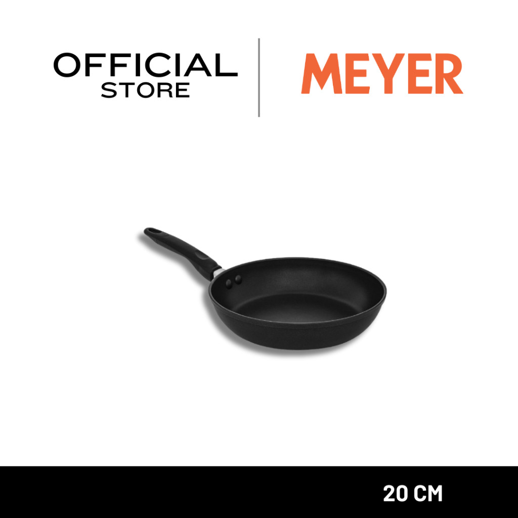 MEYER Cook'n LOOK INDUCTION 20cm/8" Shallow Mouth Egg Frying Pan (18889 ...