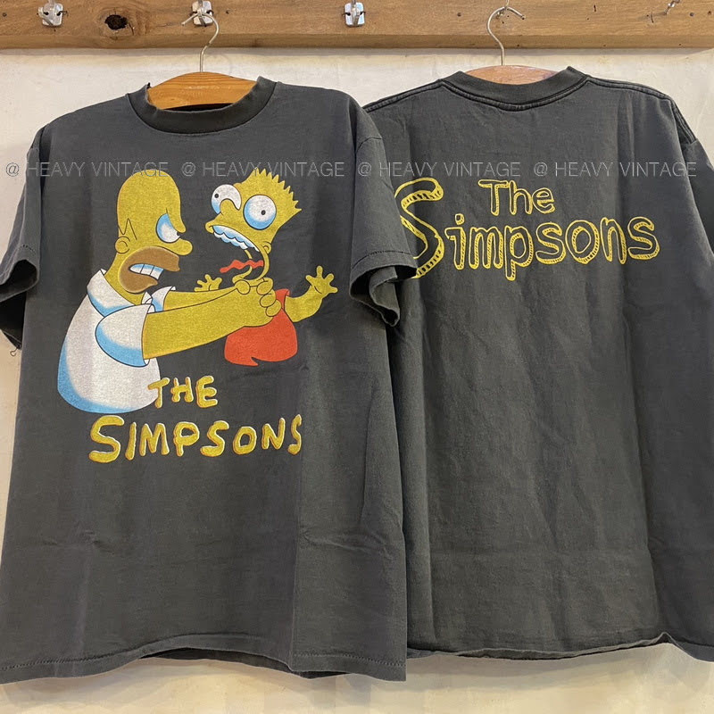 The Simpsons squeeze Bio washed tag Original Bootleg Authentic vintage ...