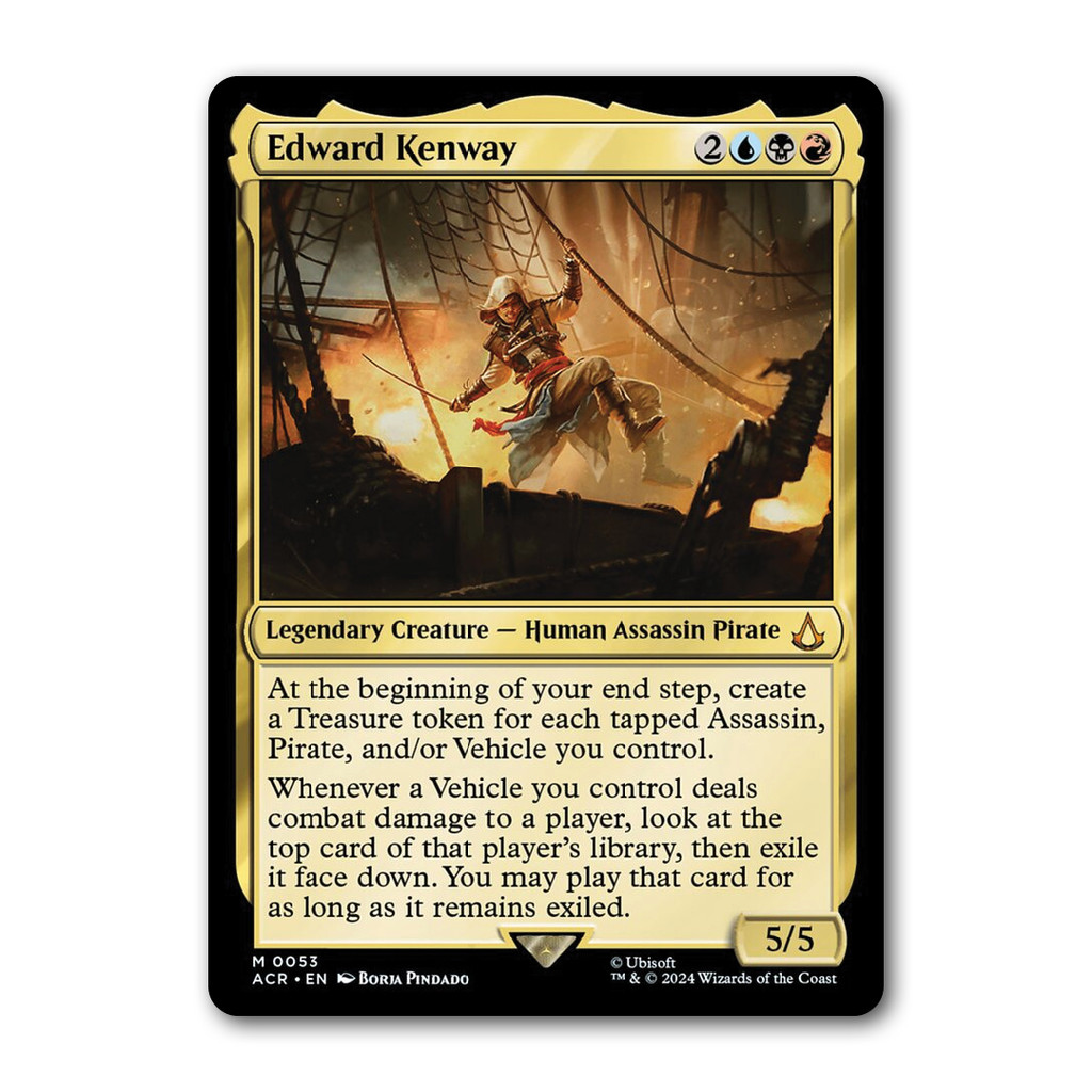 [MTG] Edward Kenway [ACR] [Multi] [Mythic] [Normal] [ENG] [2024] (Magic ...