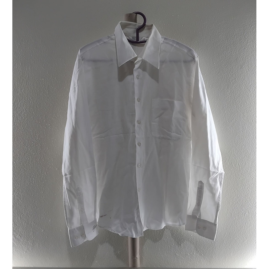 Dapper White Shirt (M) | Shopee Malaysia