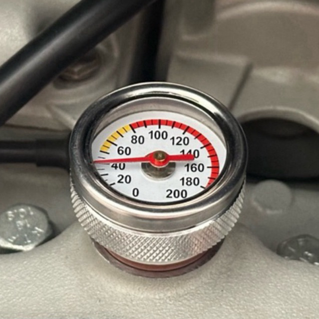 Royal Enfield 350 Oil Temperature Gauge 650 Meteor Hunter Interceptor ...