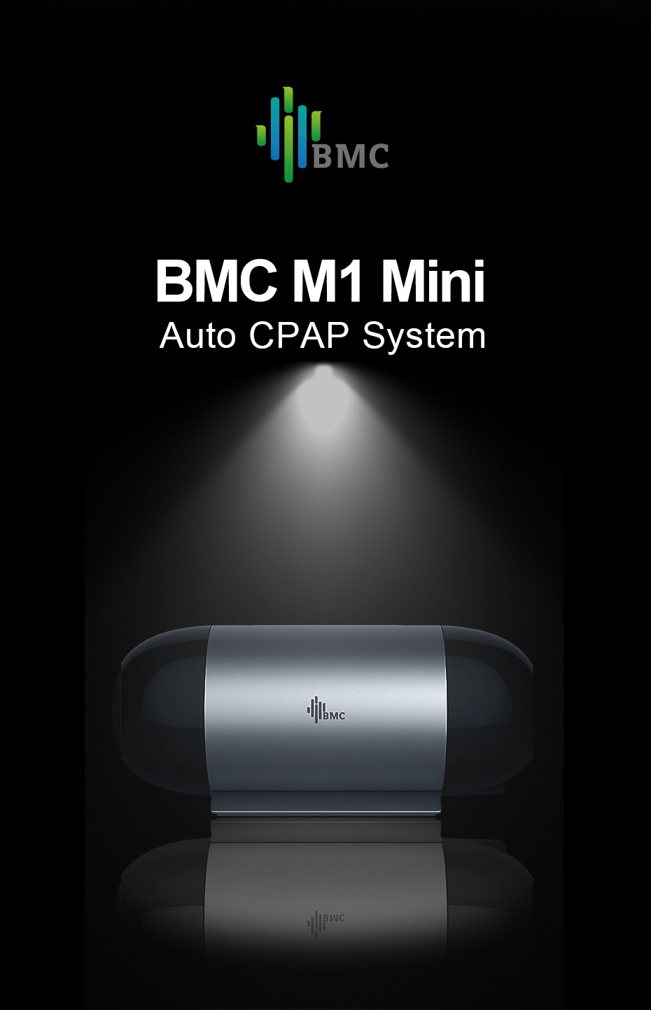 BMC M1 Mini Auto CPAP APAP Car Travel With Anhydrous Humidifying Auto ...