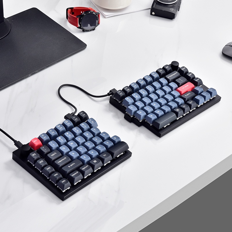 【Available in stock】Keychron Q11 Split custom wired mechanical keyboard ...