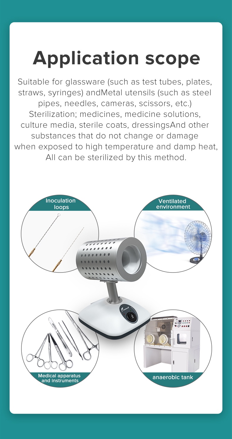 JOANLAB Rapid Sterilizer Micro Sterilizer High Temperature Disinfection ...