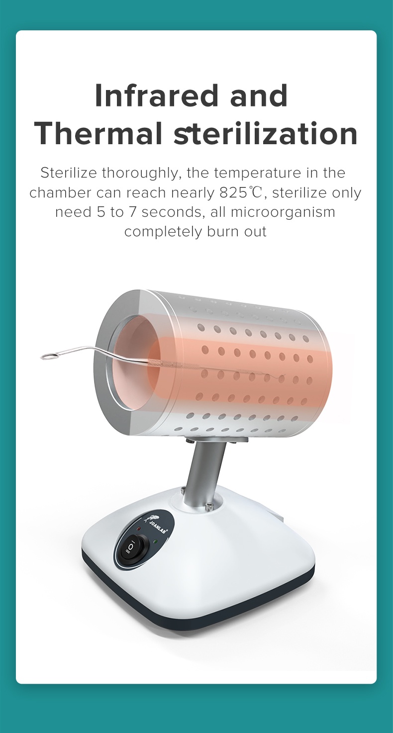 JOANLAB Rapid Sterilizer Micro Sterilizer High Temperature Disinfection ...