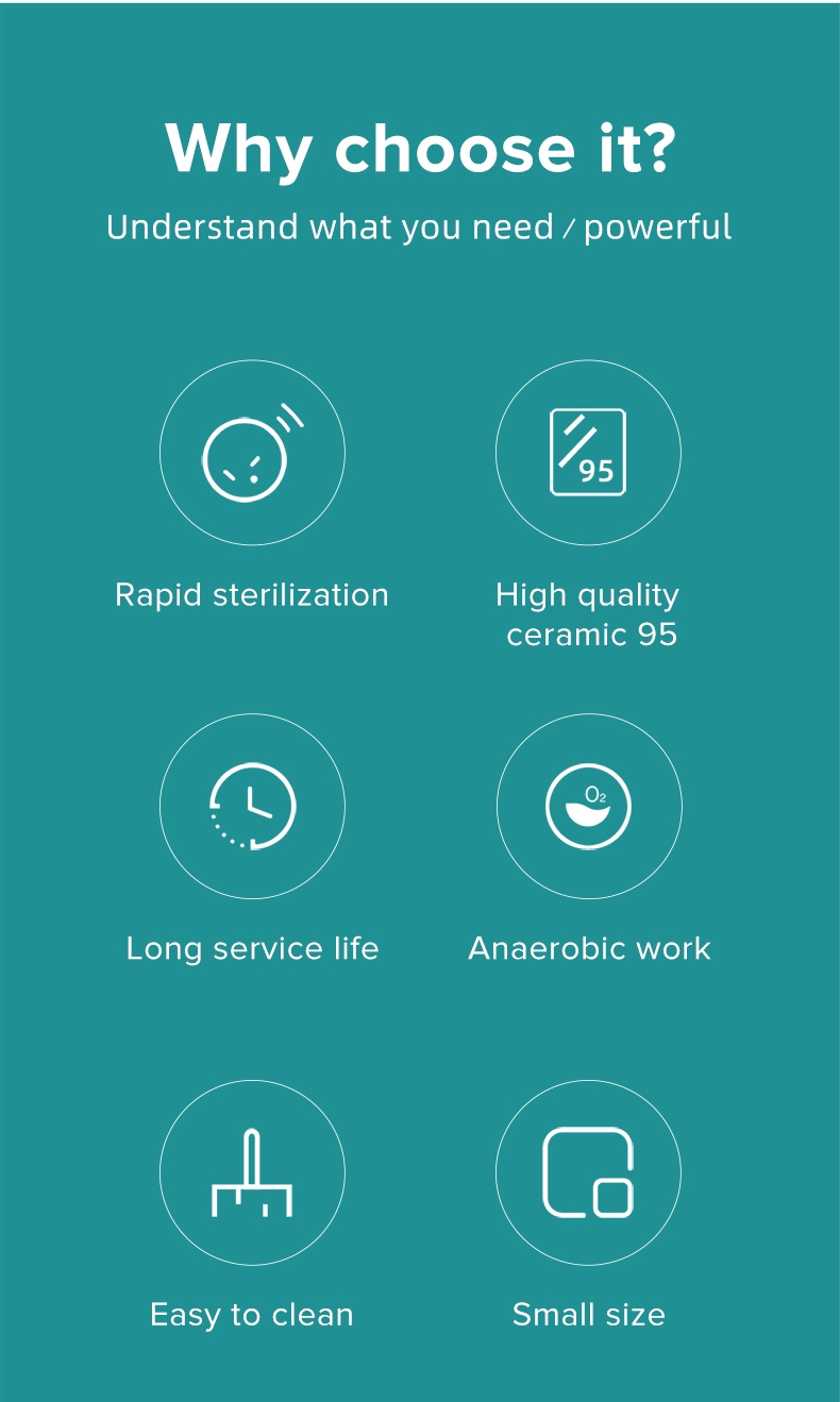 JOANLAB Rapid Sterilizer Micro Sterilizer High Temperature Disinfection ...