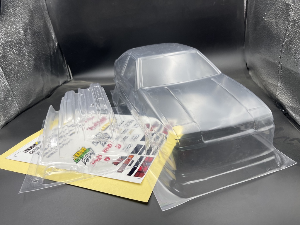 Initial D 1/10 TOYOTA AE86 LEVIN 2DR Drift RC PC Body Shell 195mm Width ...