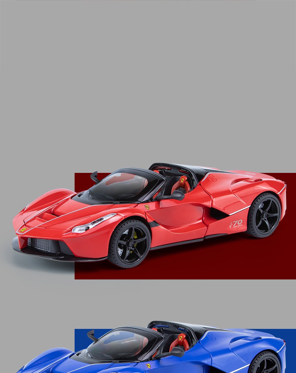 1:22 Scale Ferrari Aperta Alloy Car Model Diecast Car Sound Light Car ...