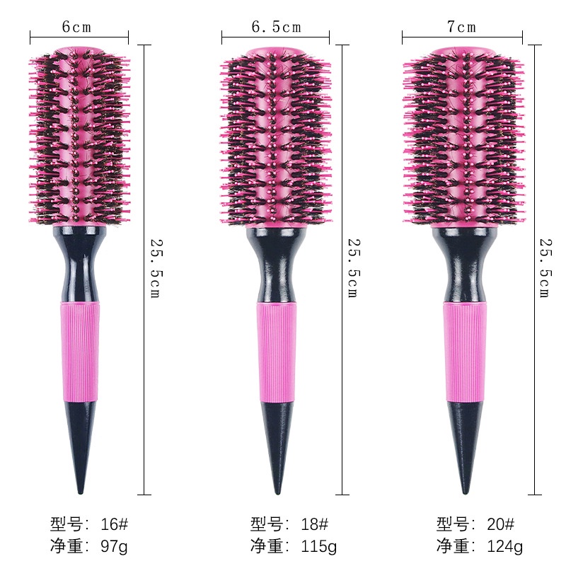 Spot salon household ceramic aluminum tube comb bristle hair roller ...