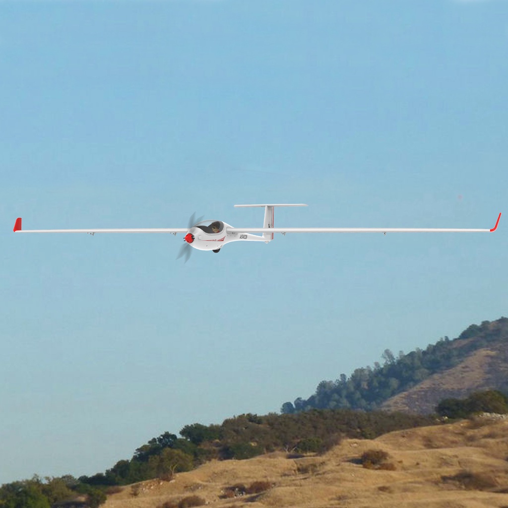 VOLANTEXRC RC Plane 5CH ASW28 2.6M wingspan unibody ABS plastic hull ...