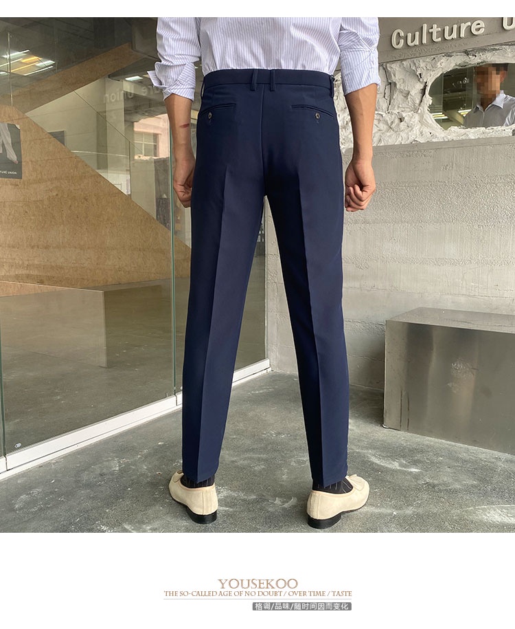 Meason slack pants men High Rise Non-iron Fabric 5 Colors Size 28-36 ...