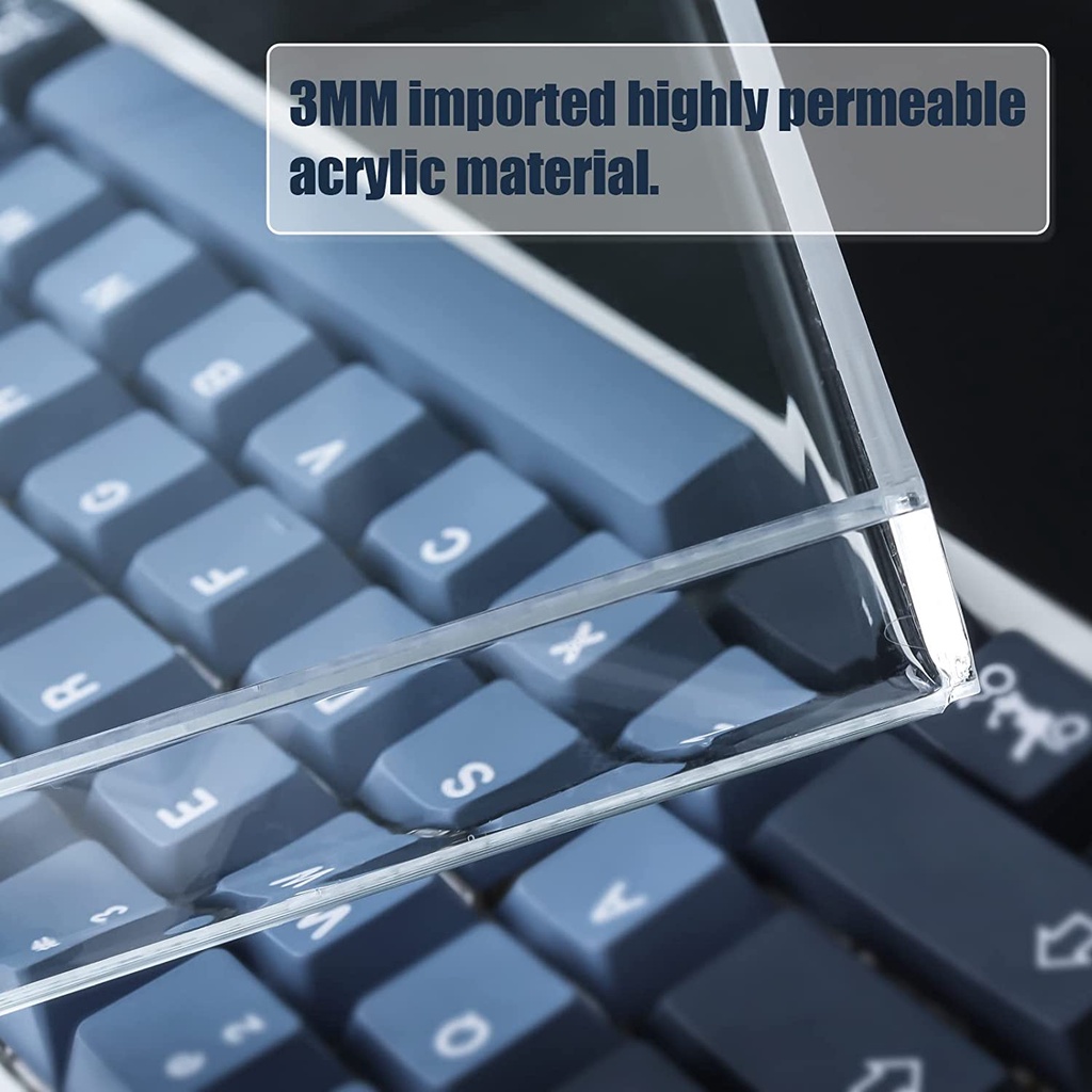 Acrylic Keyboard Clear Cover Protector Mechanical Keyboard Dust Cove ...