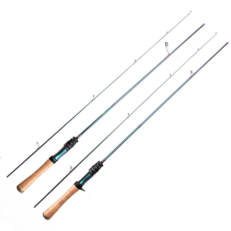 1.53m/1.68m/1.8m FUJI UL Rod Solid Carbon Spinning/Baitcasting Rod ...