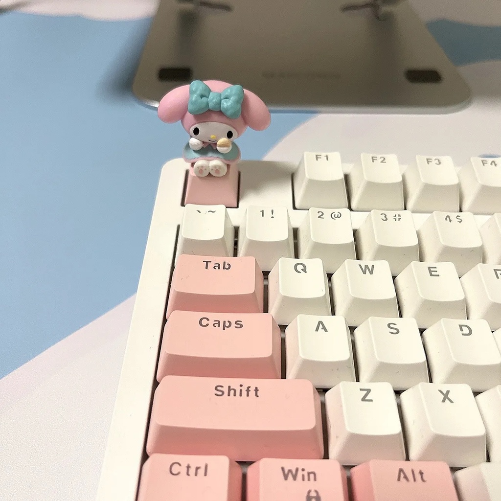 Sanrio Character Mechanical Keycap Cross-aixs Shaft For Mechanical ...