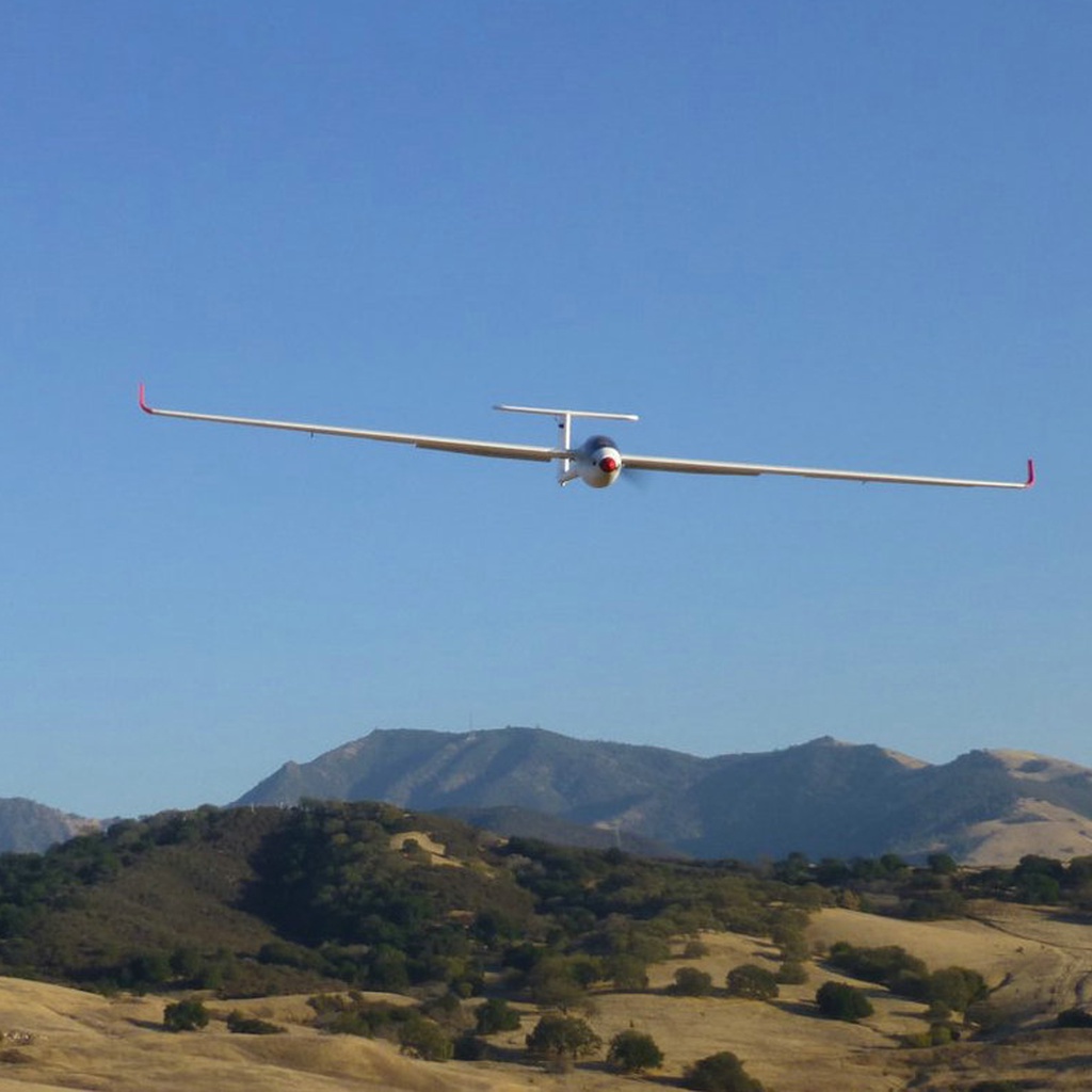 VOLANTEXRC RC Plane 5CH ASW28 2.6M wingspan unibody ABS plastic hull ...