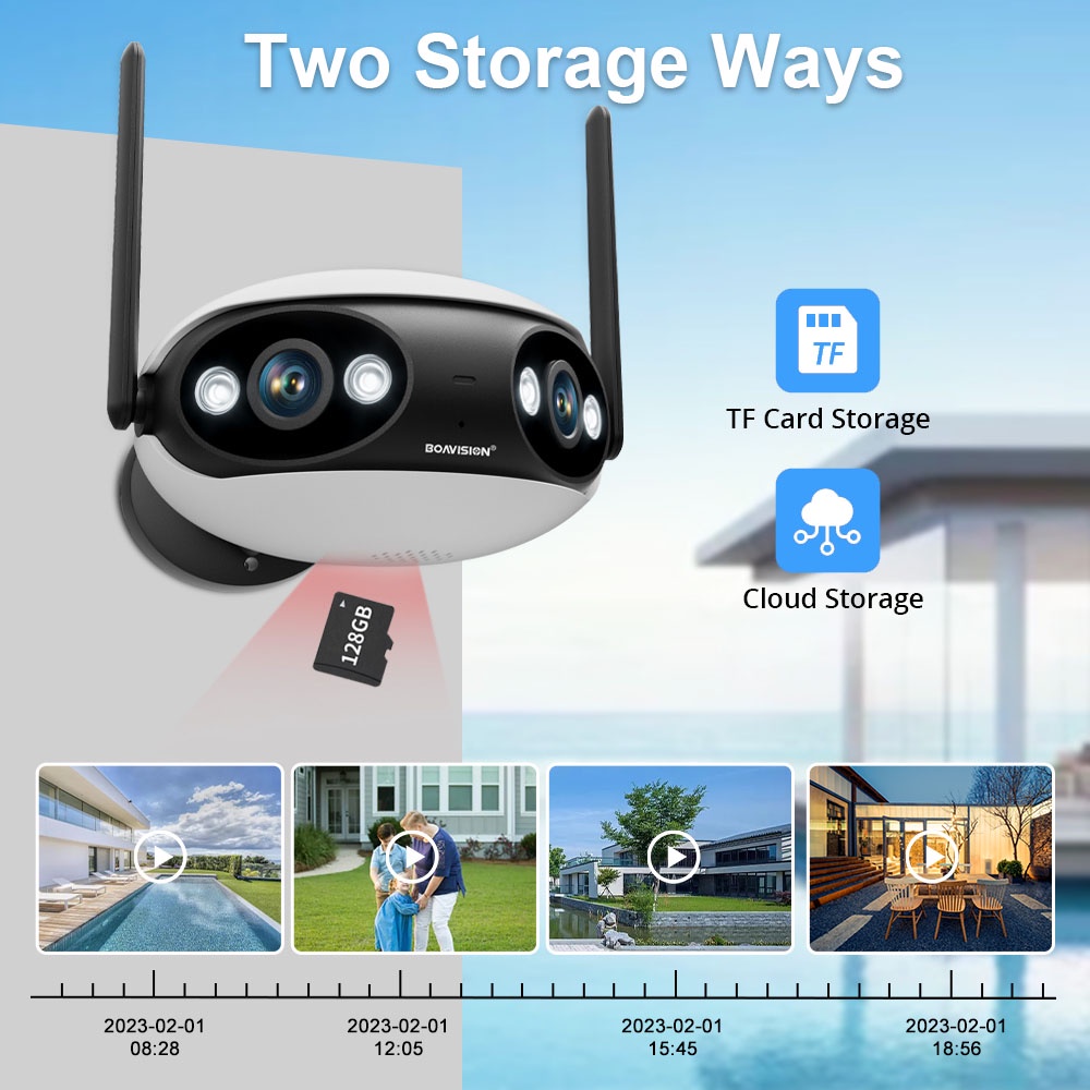 LLSEE, ICSEE, outdoor IP security camera, ultra high definition 8MP, 4K ...