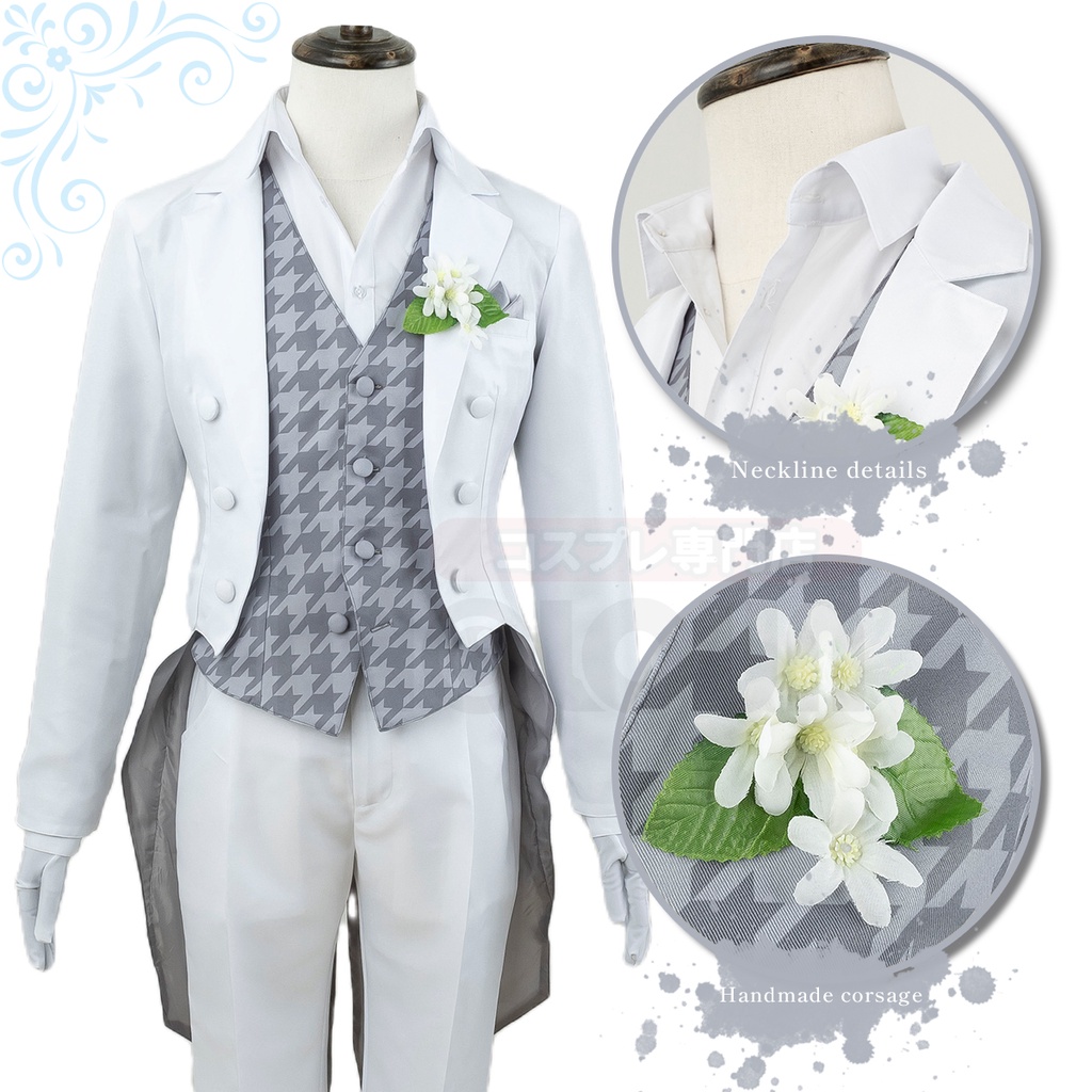 HOLOUN BLUE LOCK Cosplay NAGI Costume REO Tailcoat School Uniform Dress ...