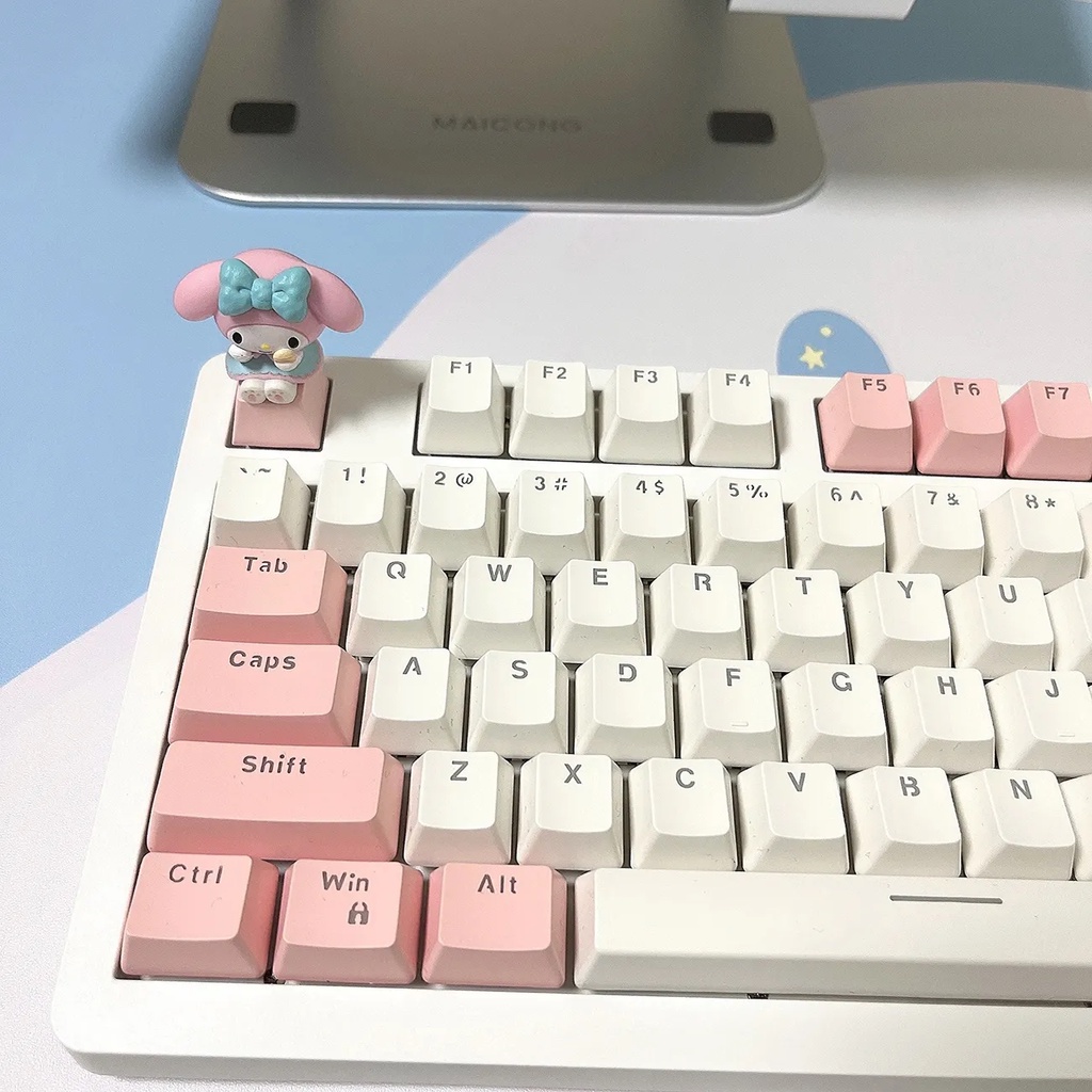 Sanrio Character Mechanical Keycap Cross-aixs Shaft For Mechanical ...