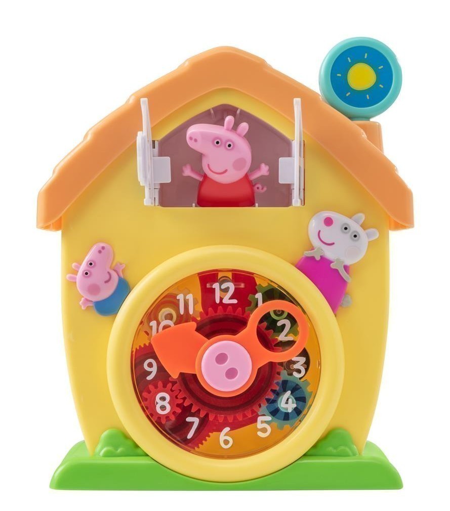 Peppa Pig Cuckoo Clock Toys Cog Gear | Shopee Malaysia