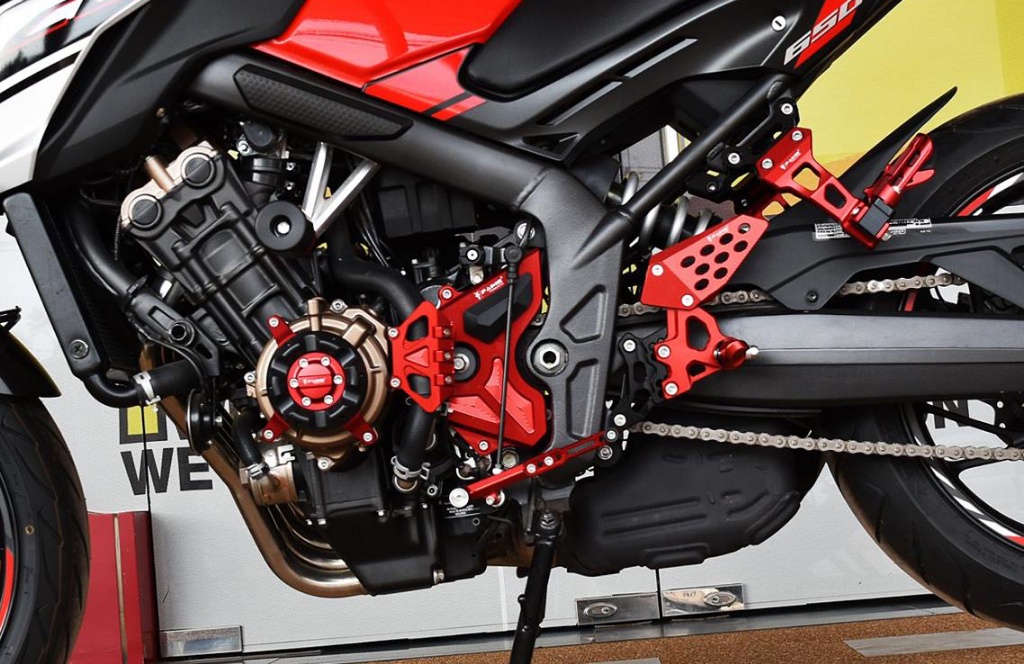 FAKIE Engine Cover L/R Model HONDA CB650F CB650R CBR650F CBR650R Year ...