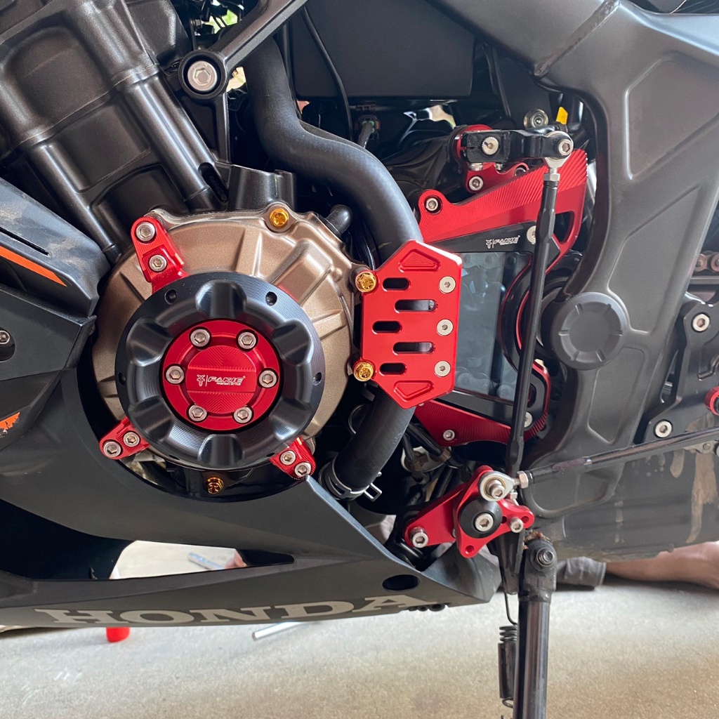 FAKIE Engine Cover L/R Model HONDA CB650F CB650R CBR650F CBR650R Year ...