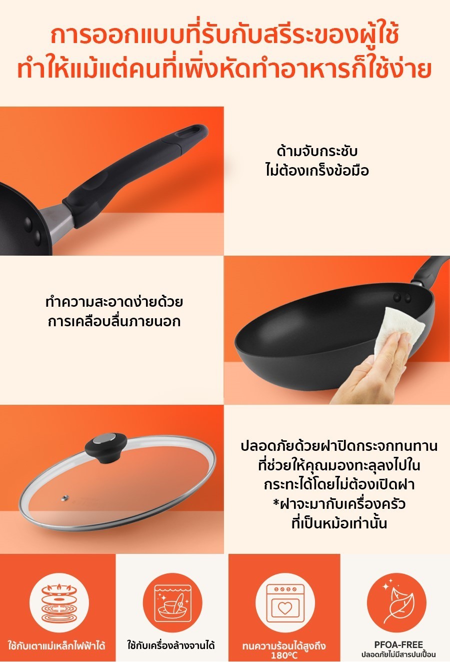 MEYER Cook'n LOOK INDUCTION 20cm/8" Shallow Mouth Egg Frying Pan (18889 ...